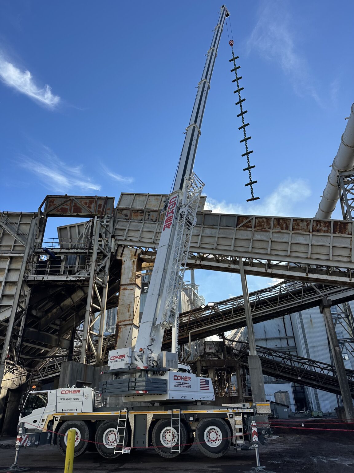 Coker Crane Launches New 120-Ton All-Terrain Crane | Coker Crane