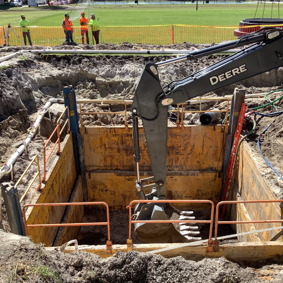 JU Lift Station Upgrade | Coker Crane & Rigging