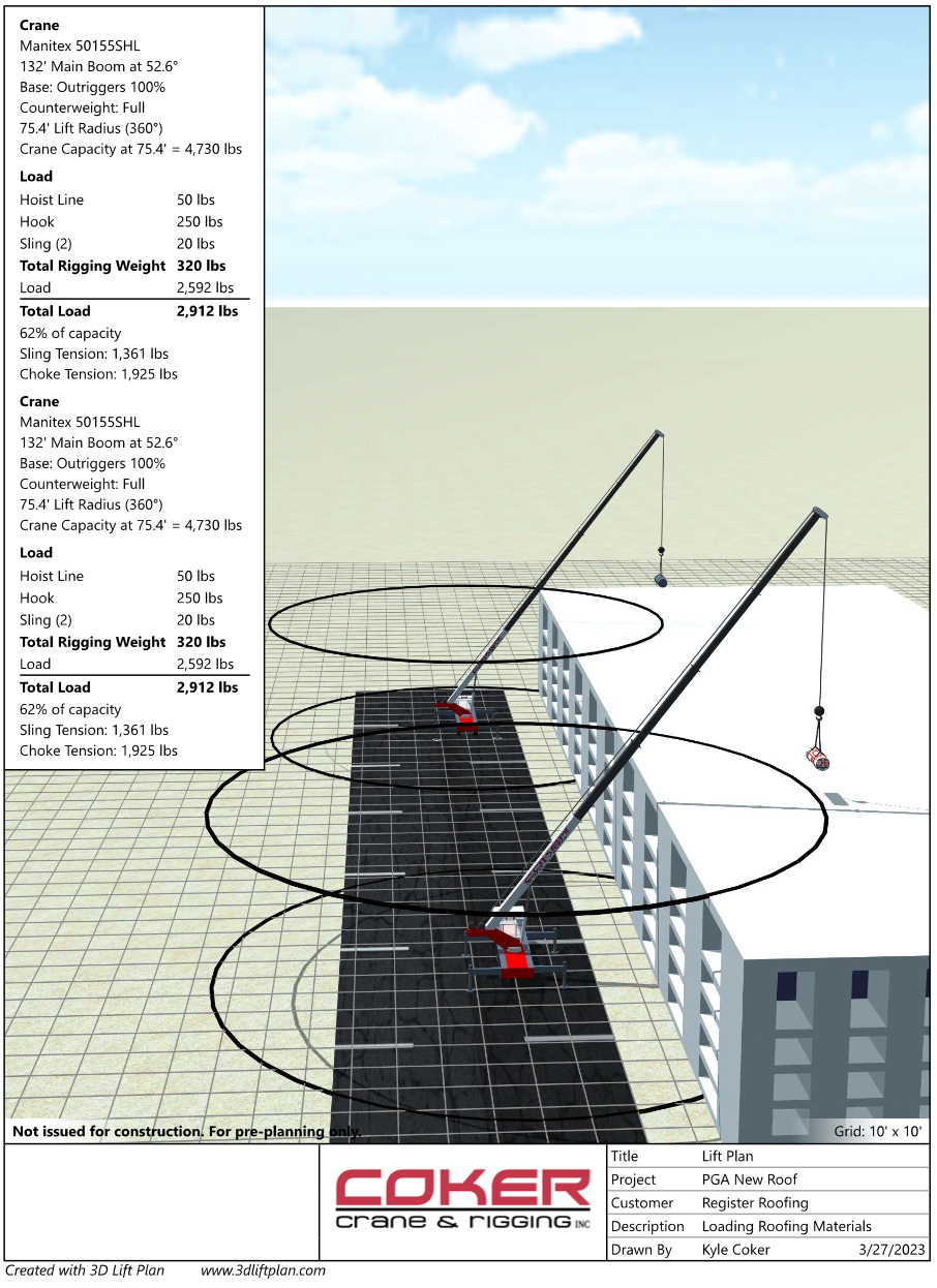 How 3D Lift Plans Take Your Project to New Heights – Coker Crane & Rigging